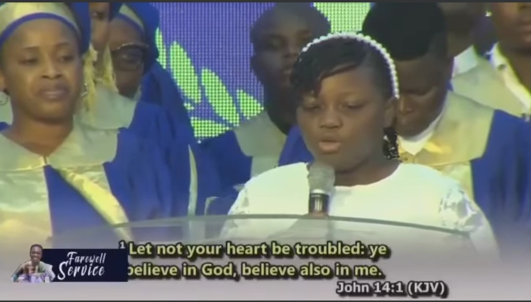 Bible Reading by Pastor Dee's First Child, Oluwatise Adeboye at his ...