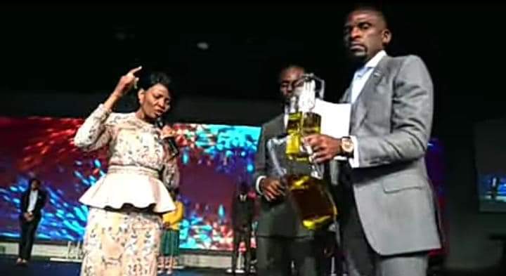 PASTOR (MRS) FAITH OYEDEPO ANOINTS THE NEW 2000-SEATER AUDITORIUM ...