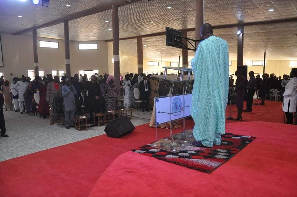 Bishop Francis Wale Oke (PFN President) was at Chapel of His Glory 33rd ...