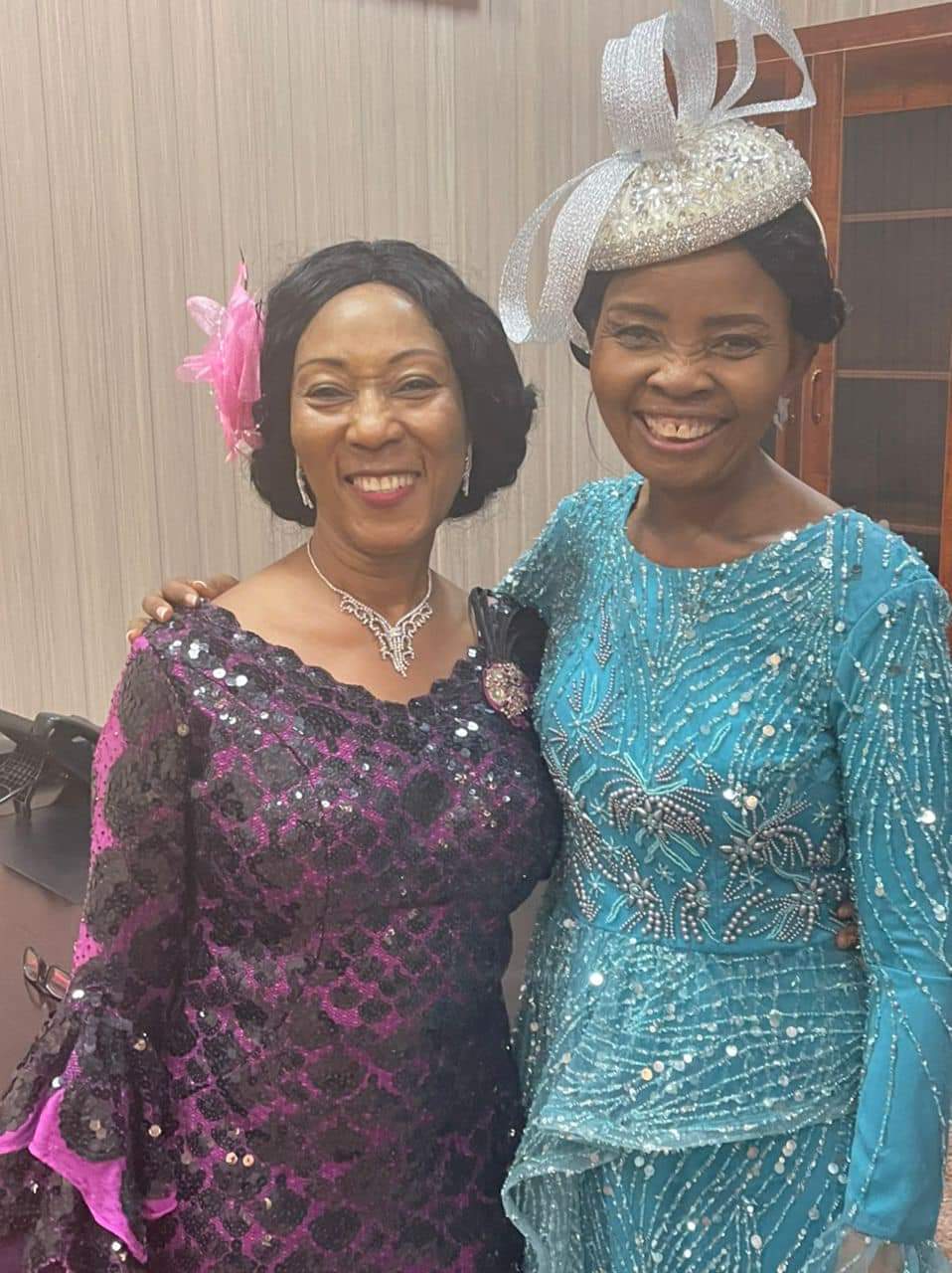 Mummy Faith Oyedepo together with Mummy Gbemi Beecroft - Church Gist