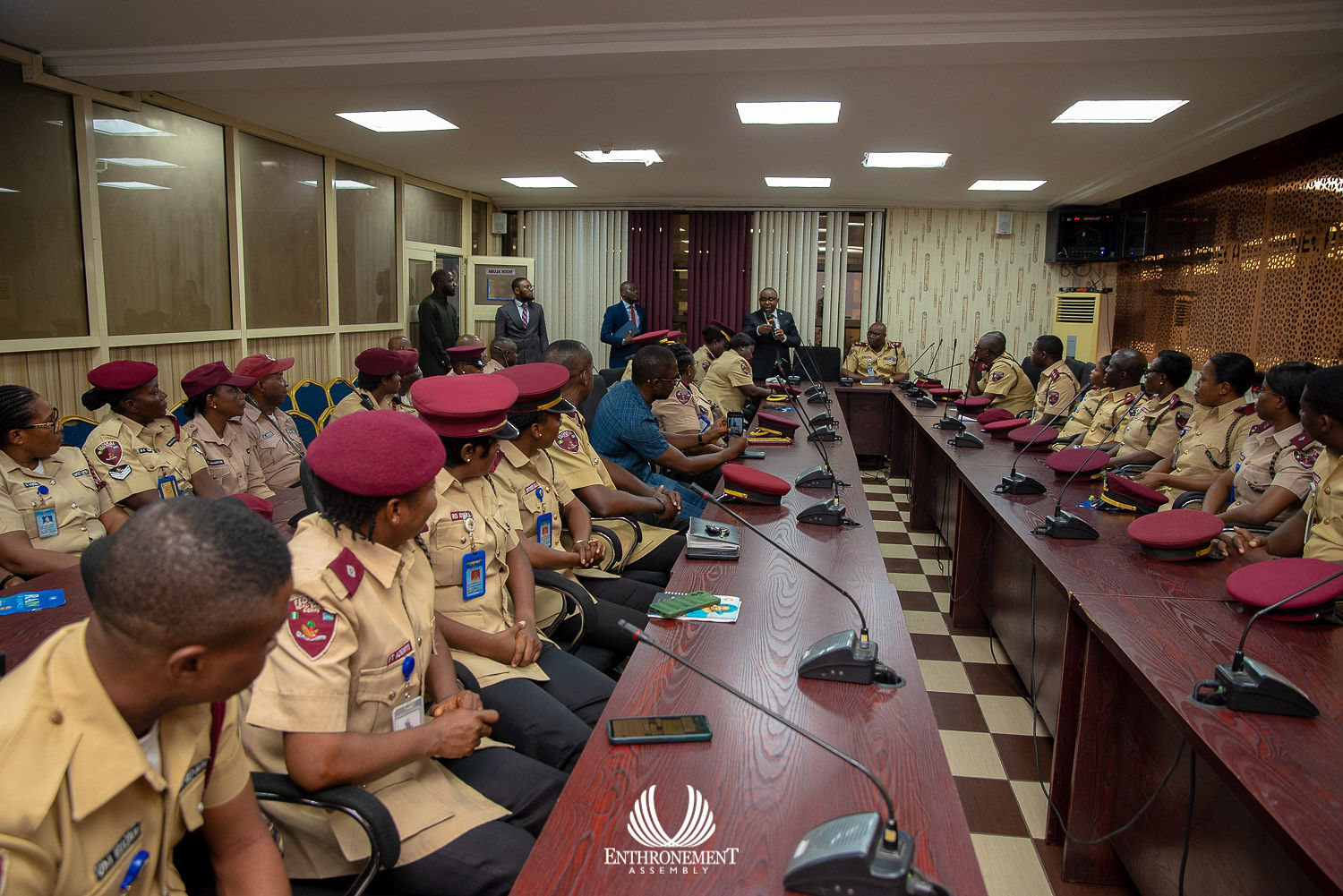 Enthronement Assembly Honours FRSC Officers In Lagos - Church Gist