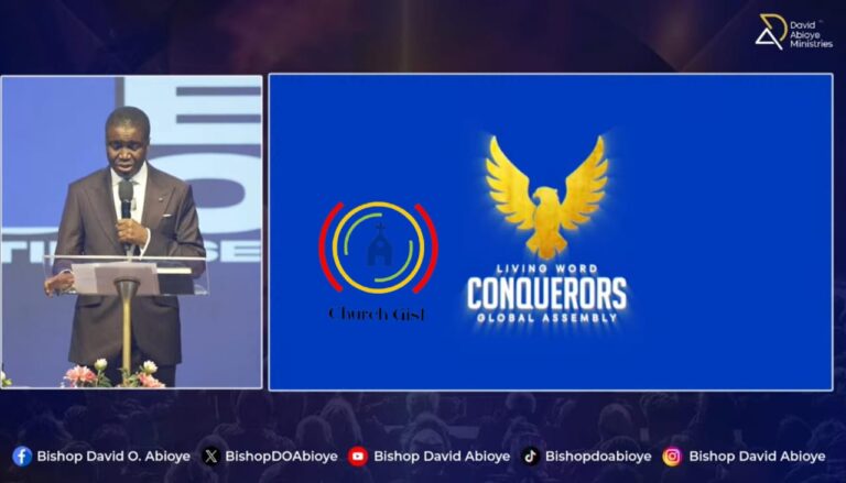 BISHOP DAVID ABIOYE INAUGURATES CHURCH AS LIVING WORD CONQUERORS GLOBAL ...